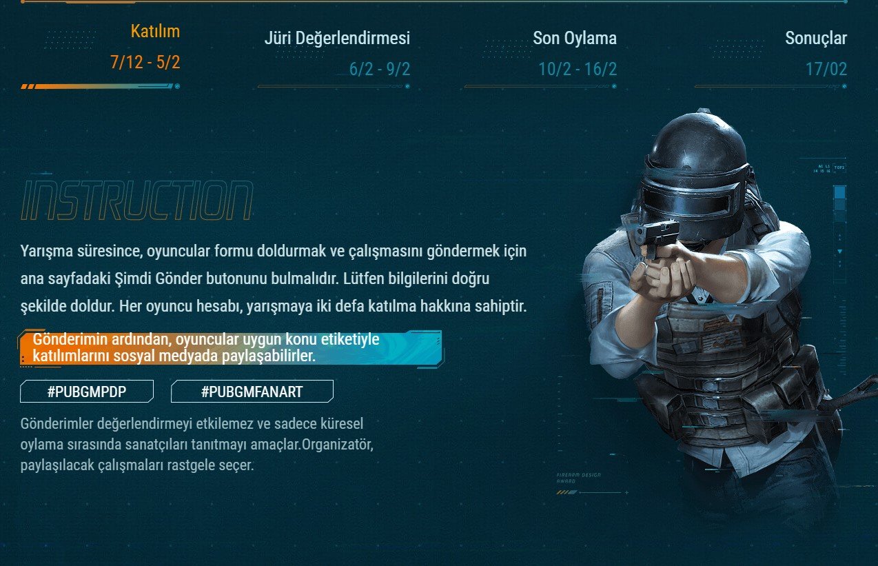 PubG Mobile Global Silah Tasarım Yarışması Başladı
